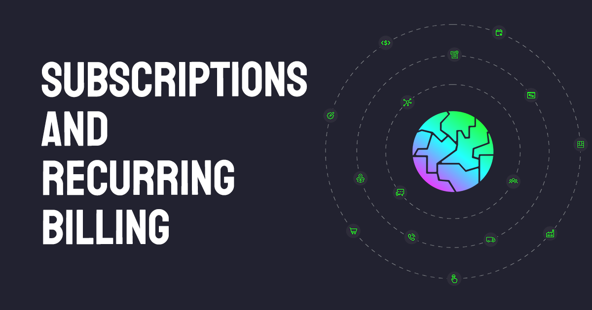 Subscription and recurring billing management - LogiSense